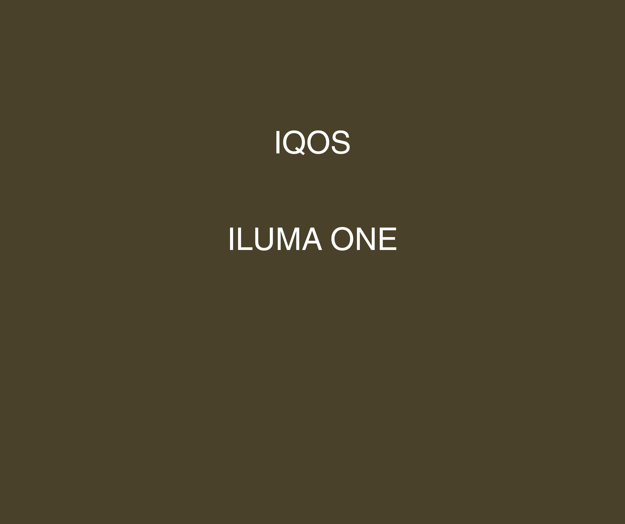 IQOS ILUMA ONE / Moss Green