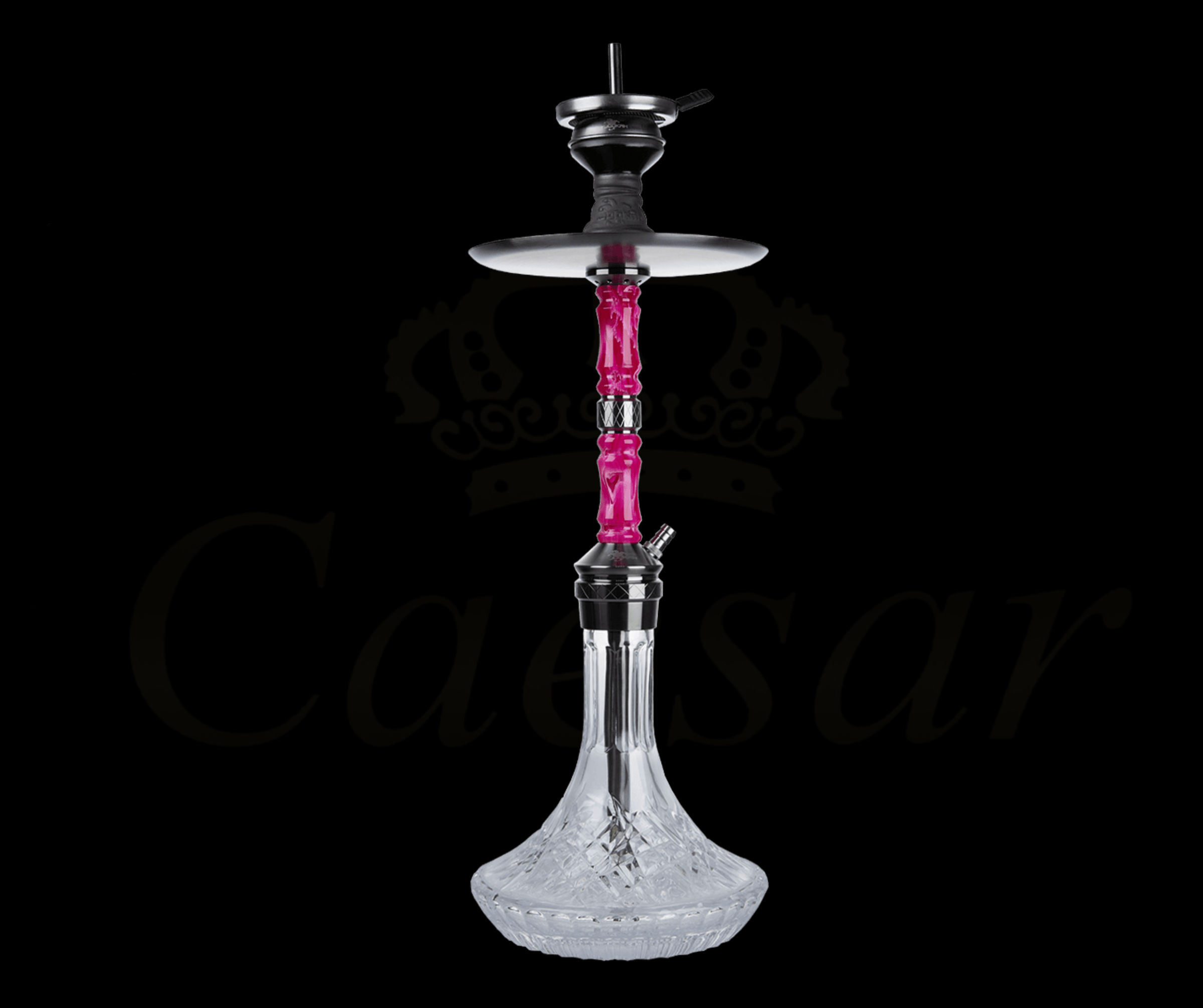 Jookah - Royal Flush - Black Steel Pink